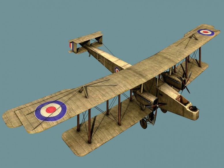 3D Modeling Model Plane 005 - Digital Art Force